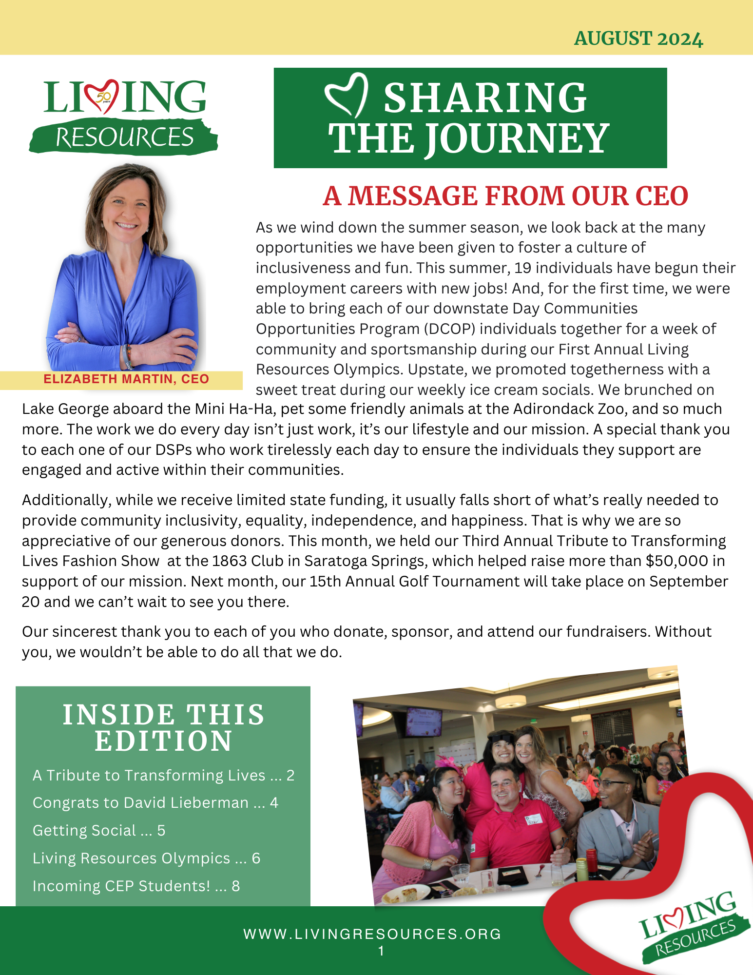 Agency News - Living Resources Albany, NY